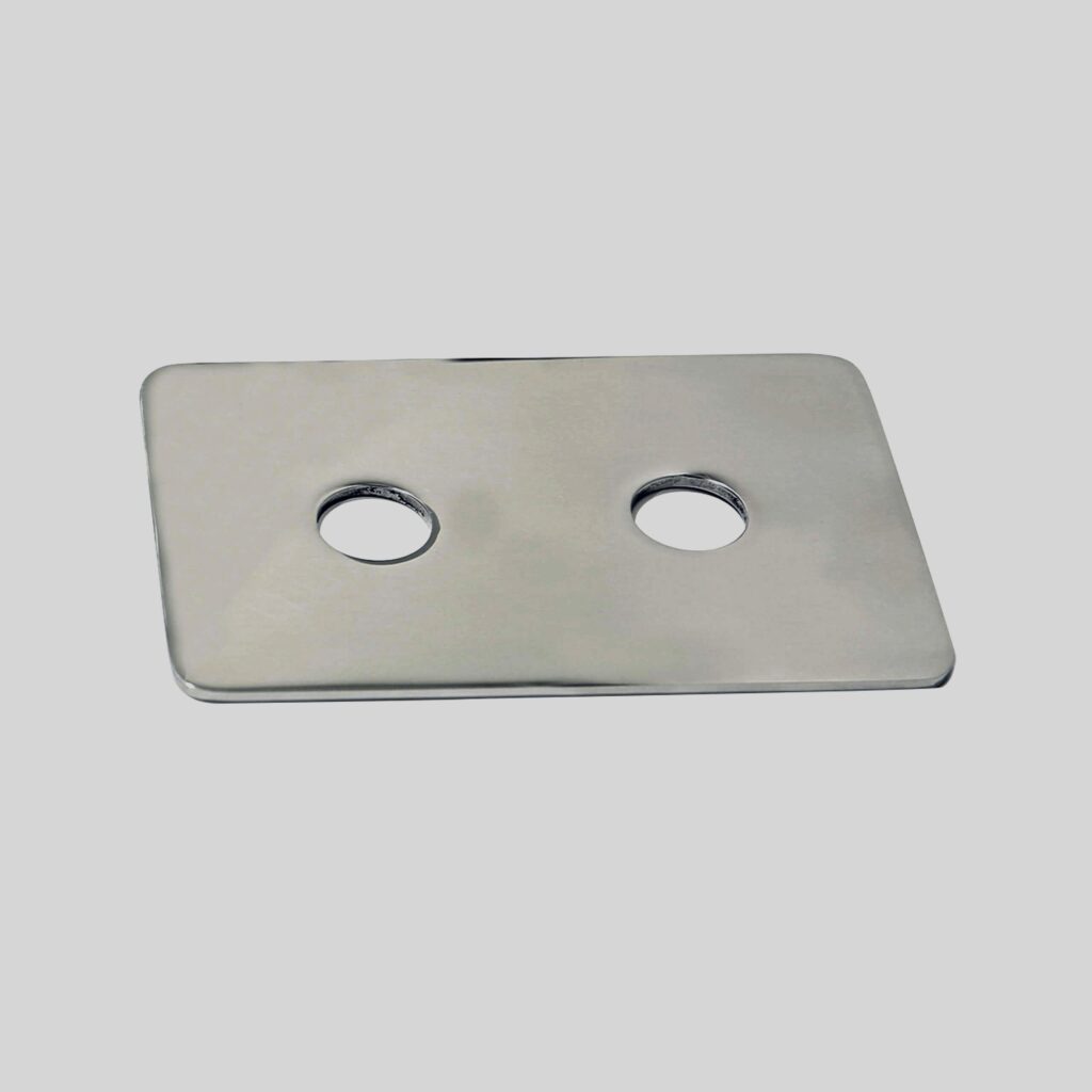 80X120 mm Double Pex Stainless Steel Wall Cover - Hammam Radiator